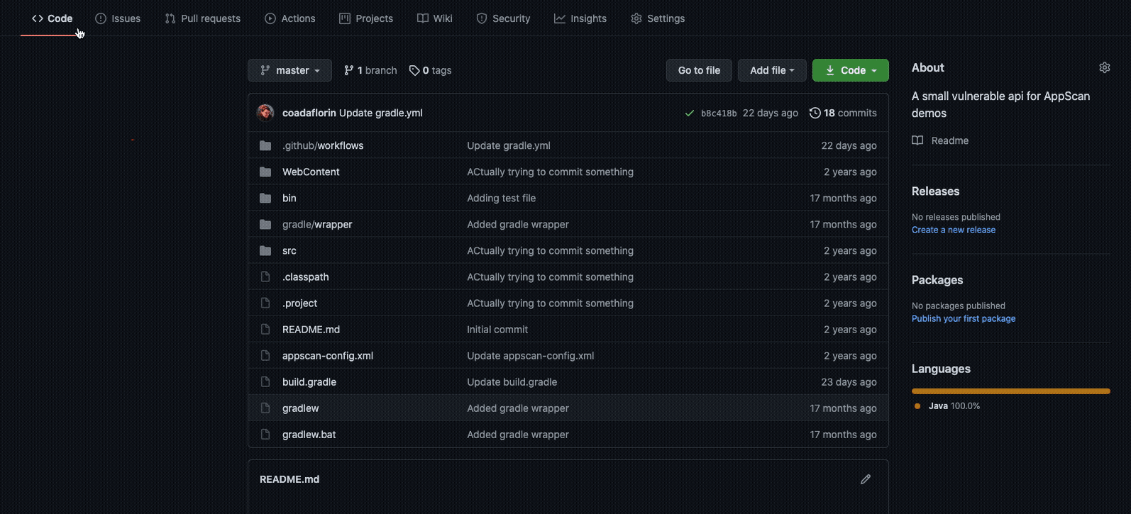 CodeSweep Github Action